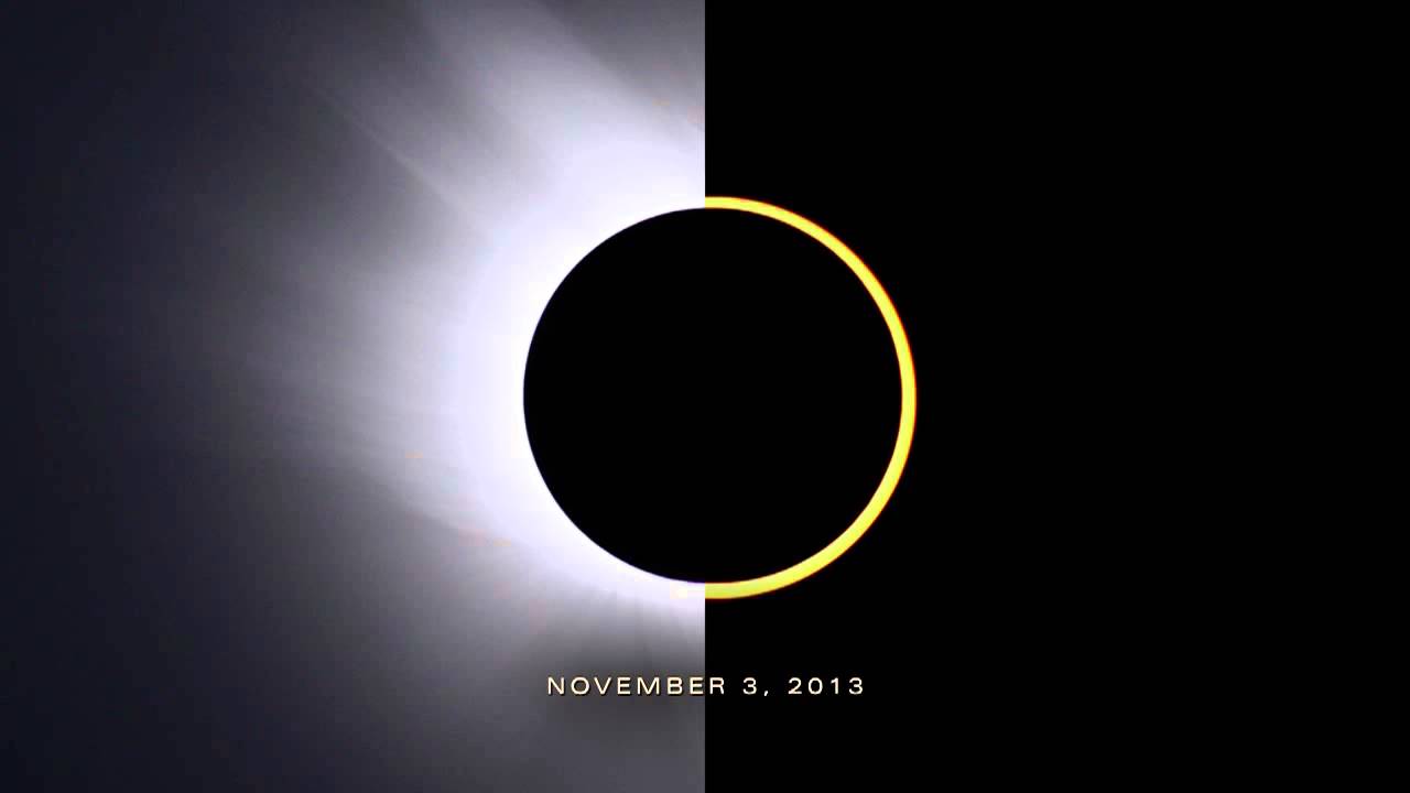 Rare Hybrid Solar Eclipse Visible This November | Video - YouTube