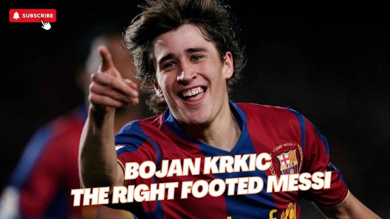 "Bojan Krkić: Rise and Fall of The Right-Footed Messi's Career - YouTube