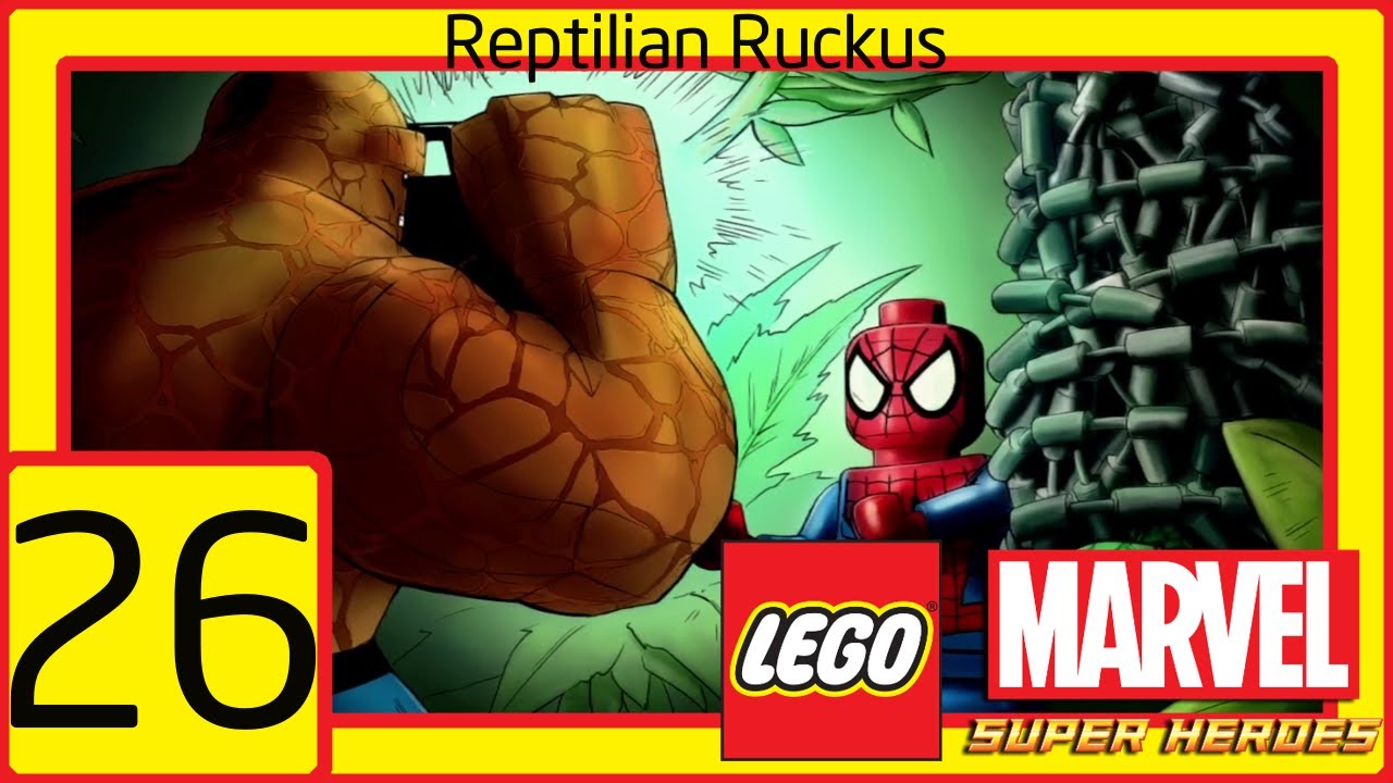 LEGO Marvel Super Heroes | "Reptilian Ruckus" | Ep. #26 | Billie the ...