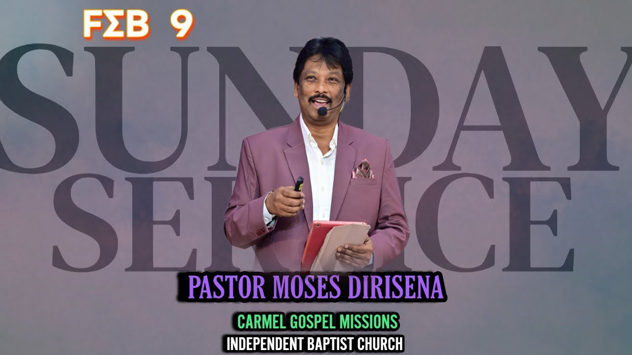 SUNDAY WORSHIP // FEB 9 2025 // PASTOR MOSES DIRISENA - YouTube