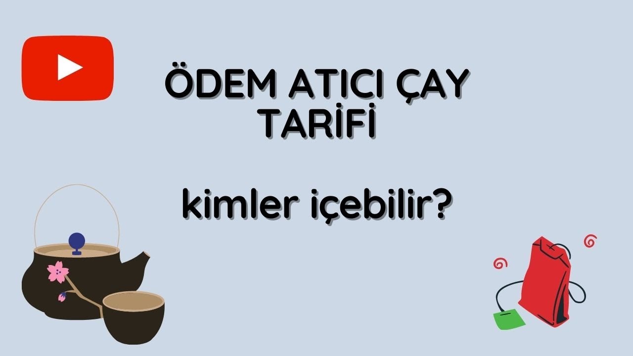 Ödem Çayı | ÖDEM ATICI ÇAY | KAYISI ÇAYI | KİRAZ SAPI ÇAYI - YouTube