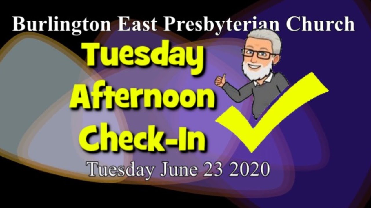 Tuesday Check In (June 23 2020) - YouTube