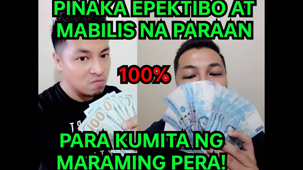 MINDSET AT DISKARTE PARA KUMITA NG PERA, IMPROVE ANG FOCUS AT TAPUSIN ...