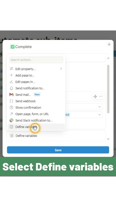 Mark Parent & Sub-Tasks Done in Notion with One Button #shorts #notionautomation - YouTube
