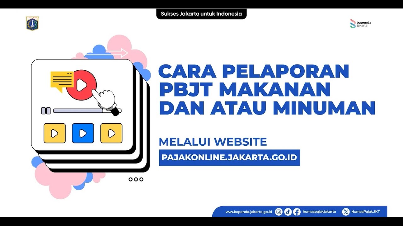 Cara Pelaporan PBJT Makanan dan atau Minuman - YouTube