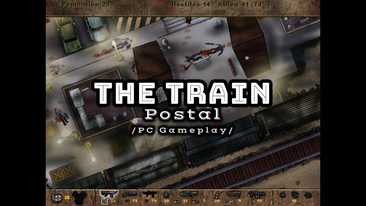 Old Games - Postal 1 HD / #9 The Train / PC Gameplay 1080p - YouTube