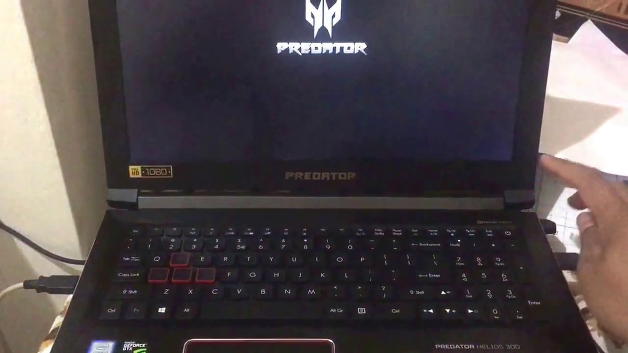 Acer Predator Helios 300 Boot up Speed Malaysia - YouTube