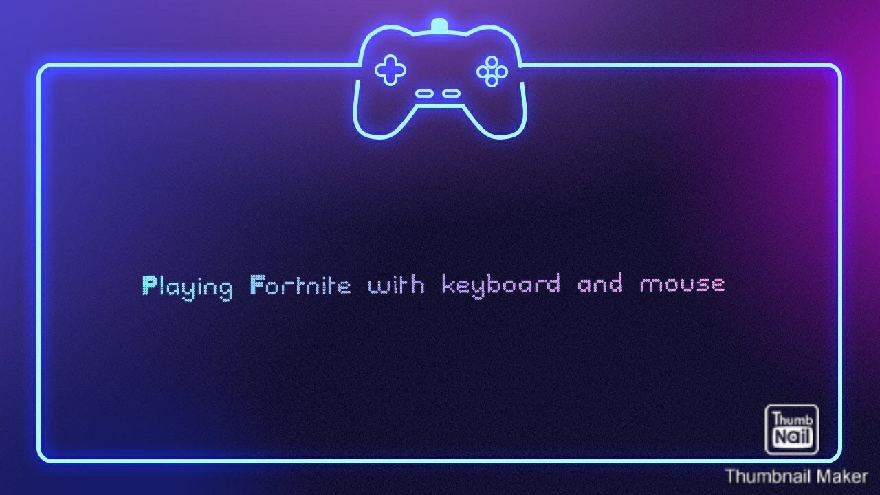Practicing with keyboard and mouse(Fortnite Battle Royal) - YouTube