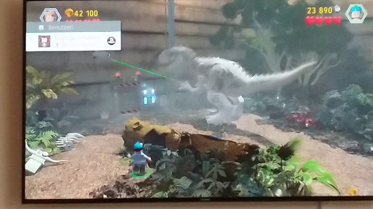 DOMINOS REX!!!LEGO JURASSIC WORLD - YouTube