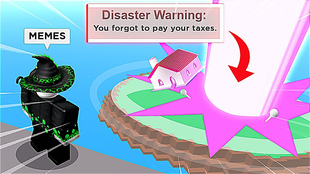 Roblox Modded Natural Disaster Survival Experience Memes Youtube 6343