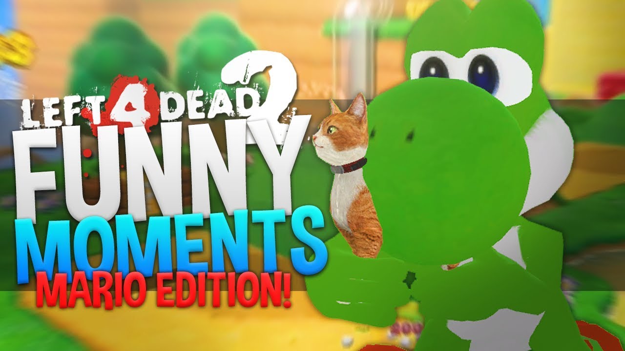 YOSHI THE BIG NOSE | Left 4 Dead 2 Funny Moments (Super Mario Edition ...