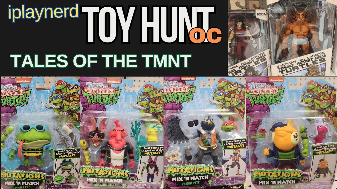 Toy Hunt OC #51 - New Tales of the Teenage Mutant Ninja Turtles - YouTube