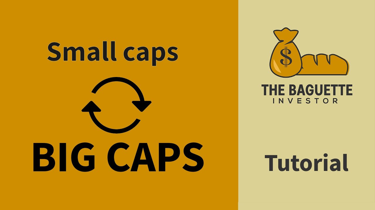 How to see the rotation between small and big caps ? - YouTube