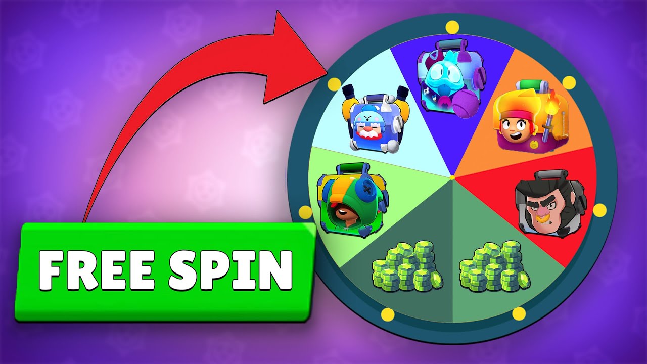 WHEEL of FORTUNE in BRAWL STARS? Free spin - YouTube