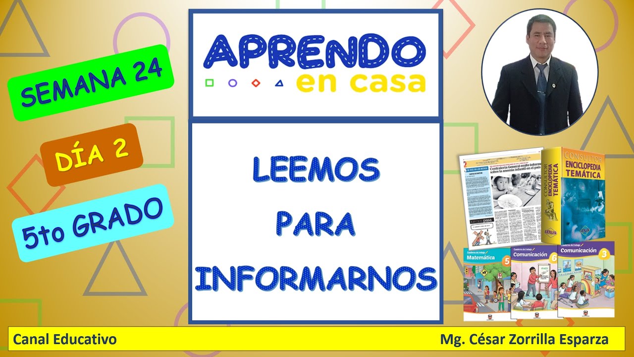 LEEMOS PARA INFORMARNOS 💻 - YouTube