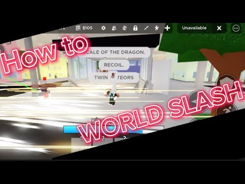 How to do world slash || jujutsu shenanigans - YouTube
