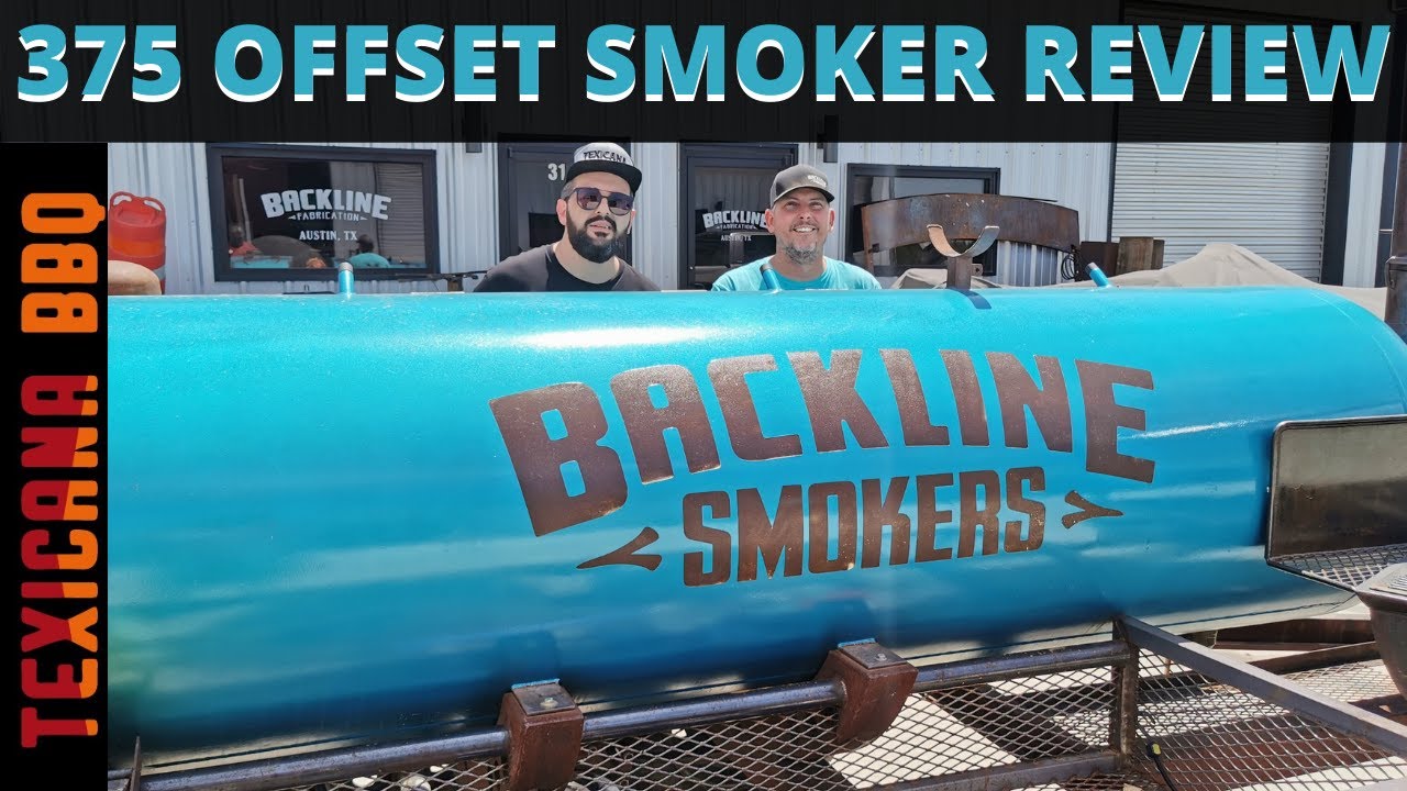 Texas Style BBQ Offset Smoker Backline Smokers - YouTube