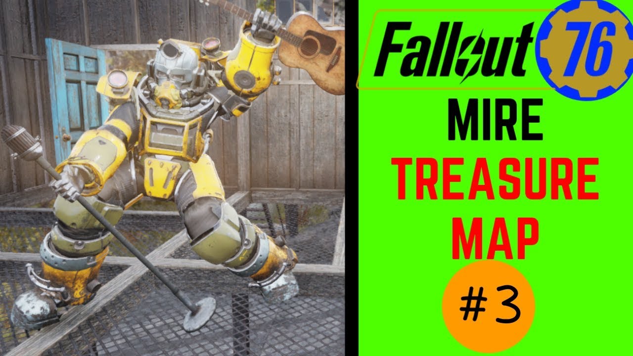 Fallout 76 Mire Treasure Map #3 - YouTube