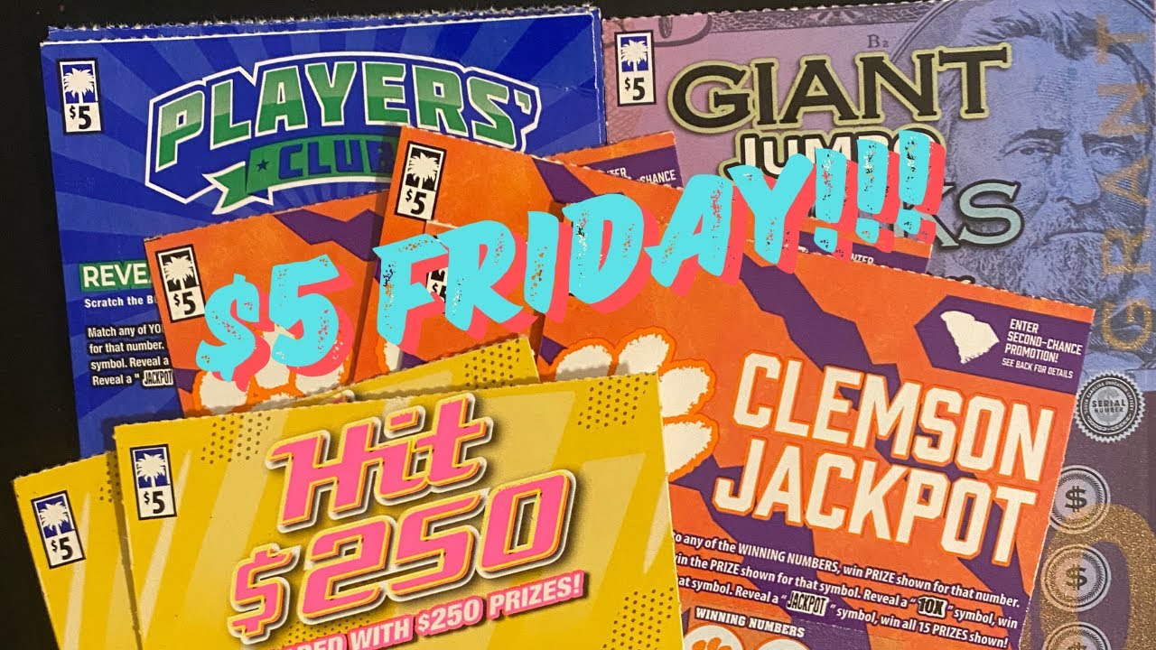 $5 dollar Friday!!! South Carolina Scratch off session!!! - YouTube