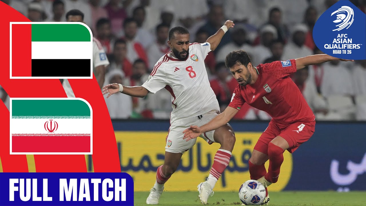 Full Match | AFC Asian Qualifiers™️ Road To 26 | Group A : United Arab ...
