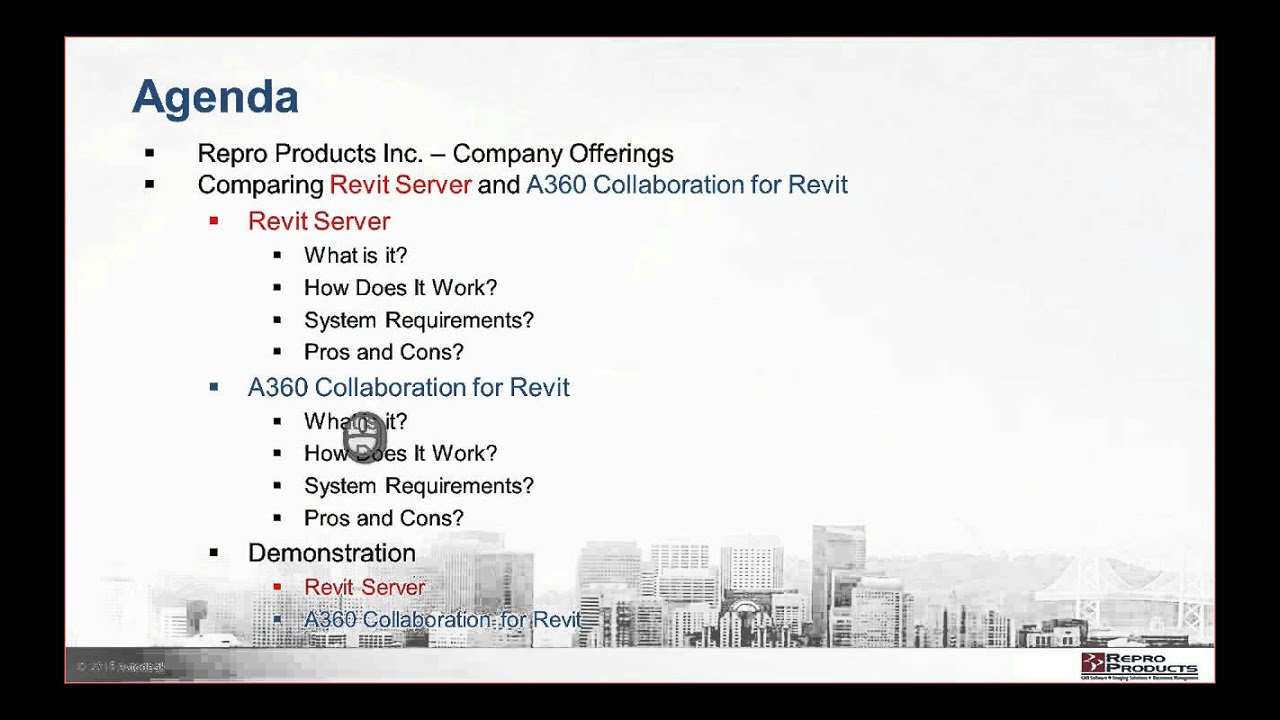 Revit Server versus A360 Collaboration for Revit - YouTube