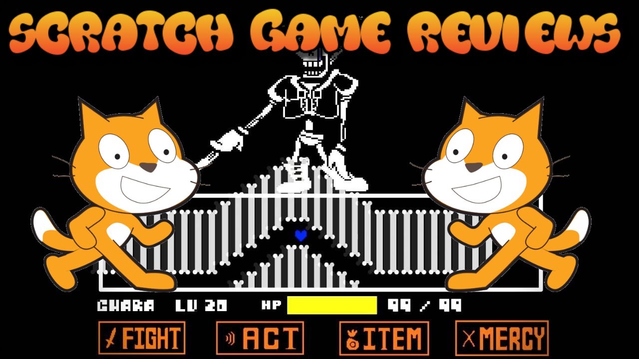 UNDERTALE BATTLE!!! | Scratch Game Reviews - YouTube
