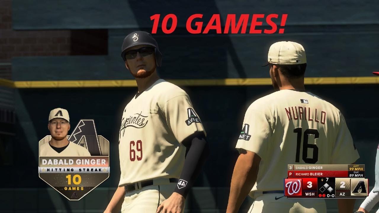 The Hit Streak Continues! MLB The Show 24 RTTS #73 - YouTube