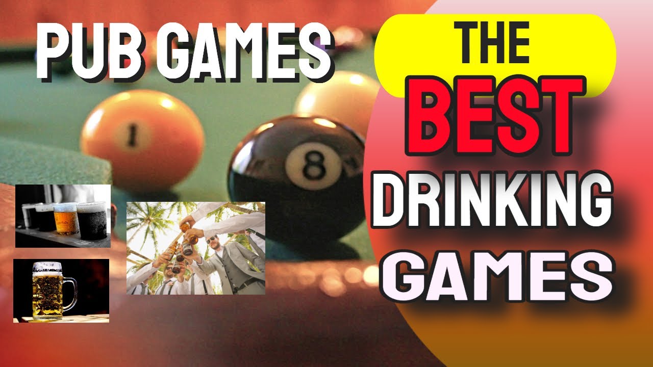 The Best Drinking Pub Games - YouTube
