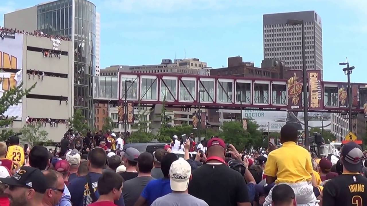 2016 Cleveland Cavaliers Championship Parade - LeBron James - YouTube