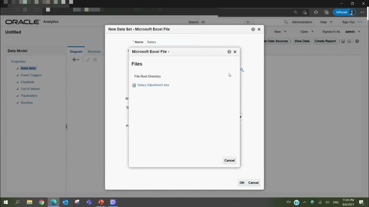 Oracle BI Publisher #BIP6 - Create Data model with Aggregation function - YouTube