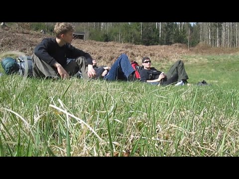 Trio hiking (35km-2days)(Germany)/filmed with an digital camera from ...