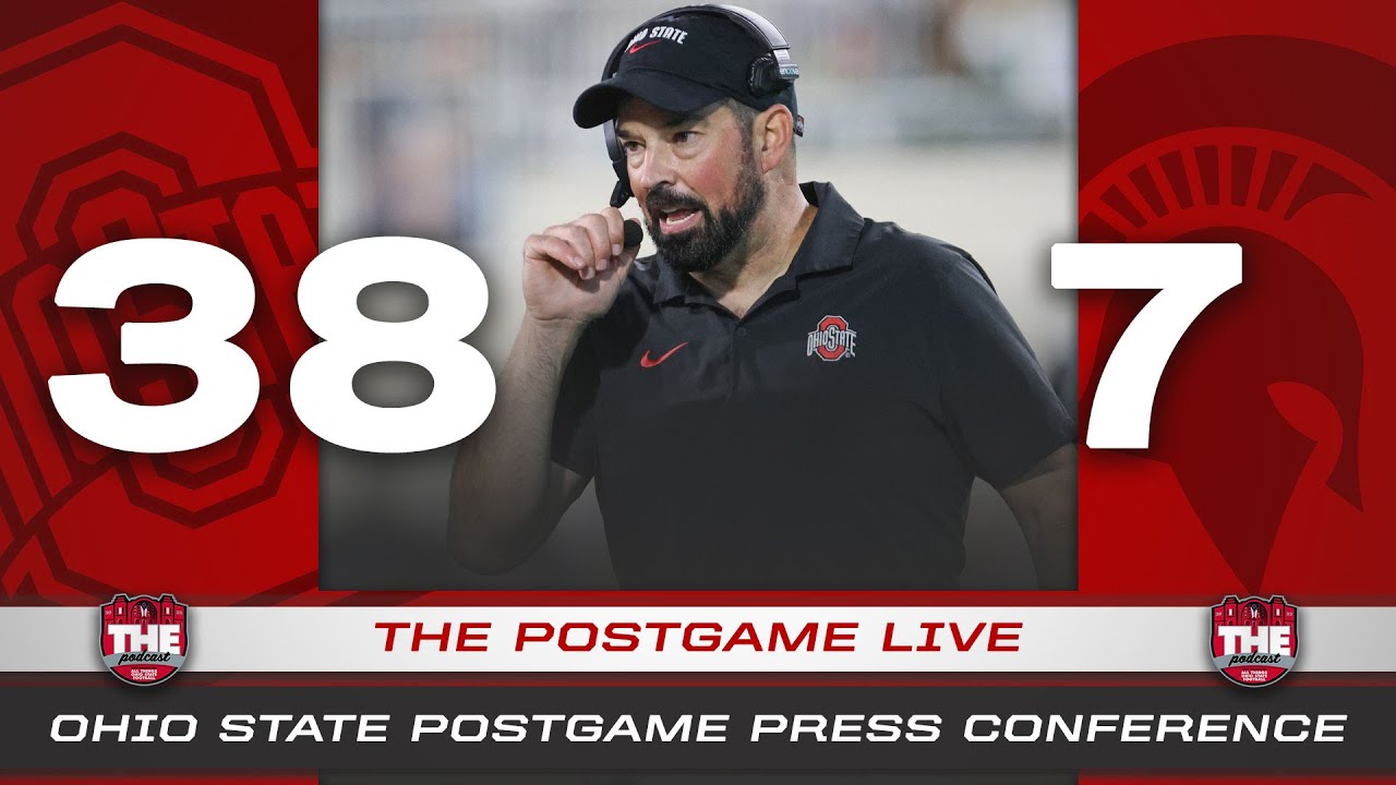 Ohio State vs. Michigan State press conference: Ryan Day live after Big ...