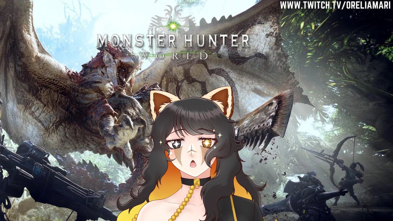 [ Monster Hunter World ] Learning Mon Hun for the First Time ! [ VOD ...