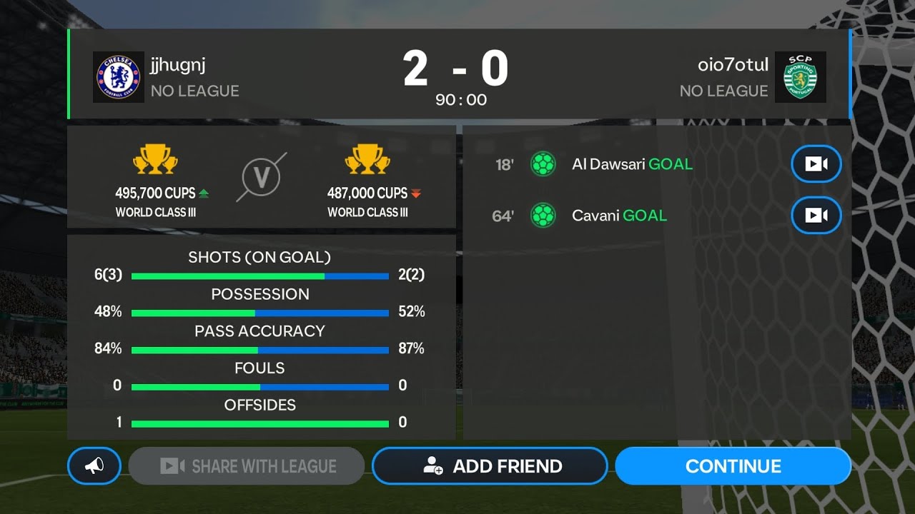 Unreal FC Mobile Action! Salim Aldaswari's Dribble Magic,Cavani'sTiki ...