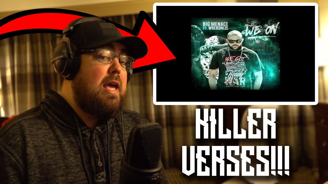 CRYPT REACTS to UNDERRATED RAPPERS | Big Menace ft. Wrekonize - We On ...