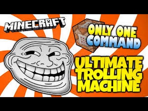 Minecraft | THE TROLL KIT | Custom Command - YouTube