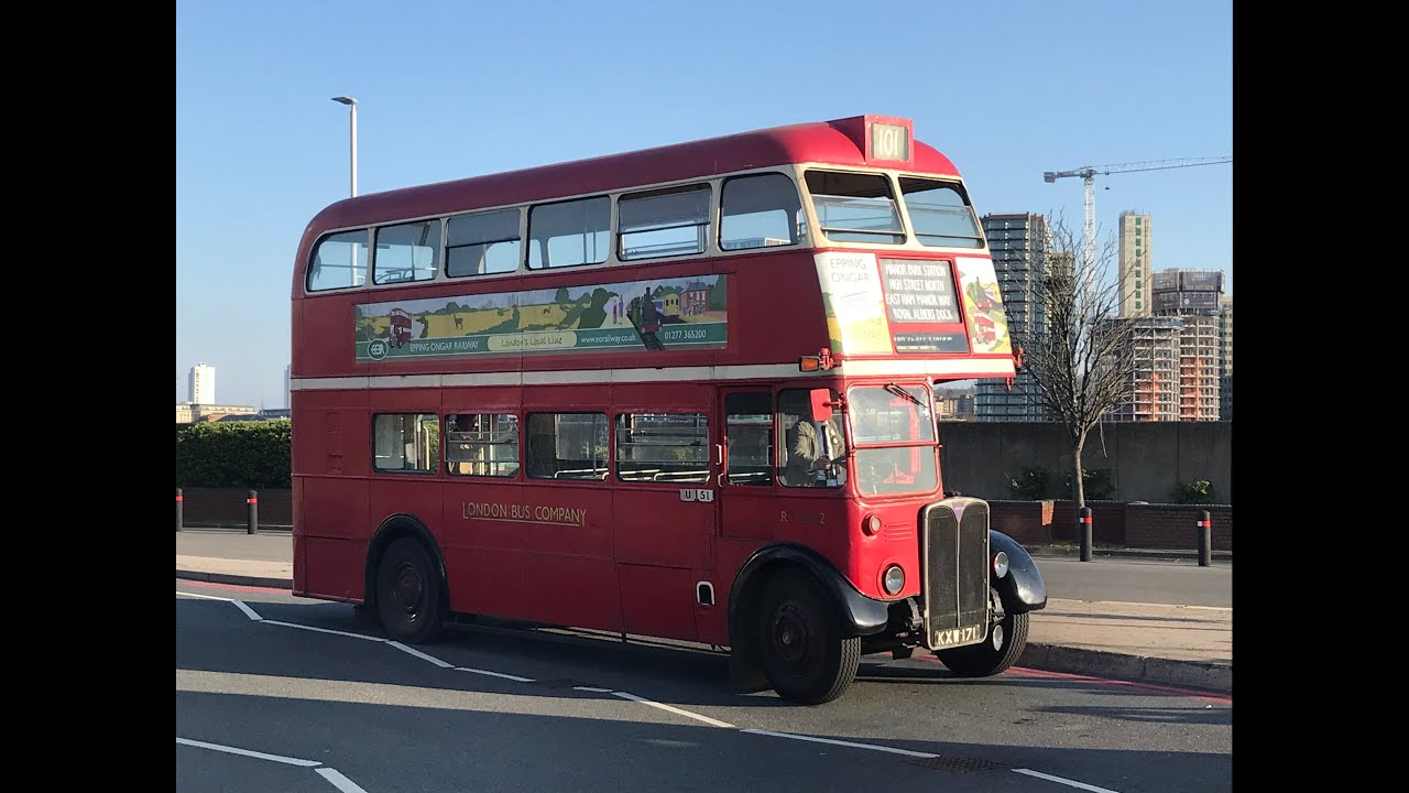 London Bus Route 101 Heritage Bus Running Day Lambourne End to North ...