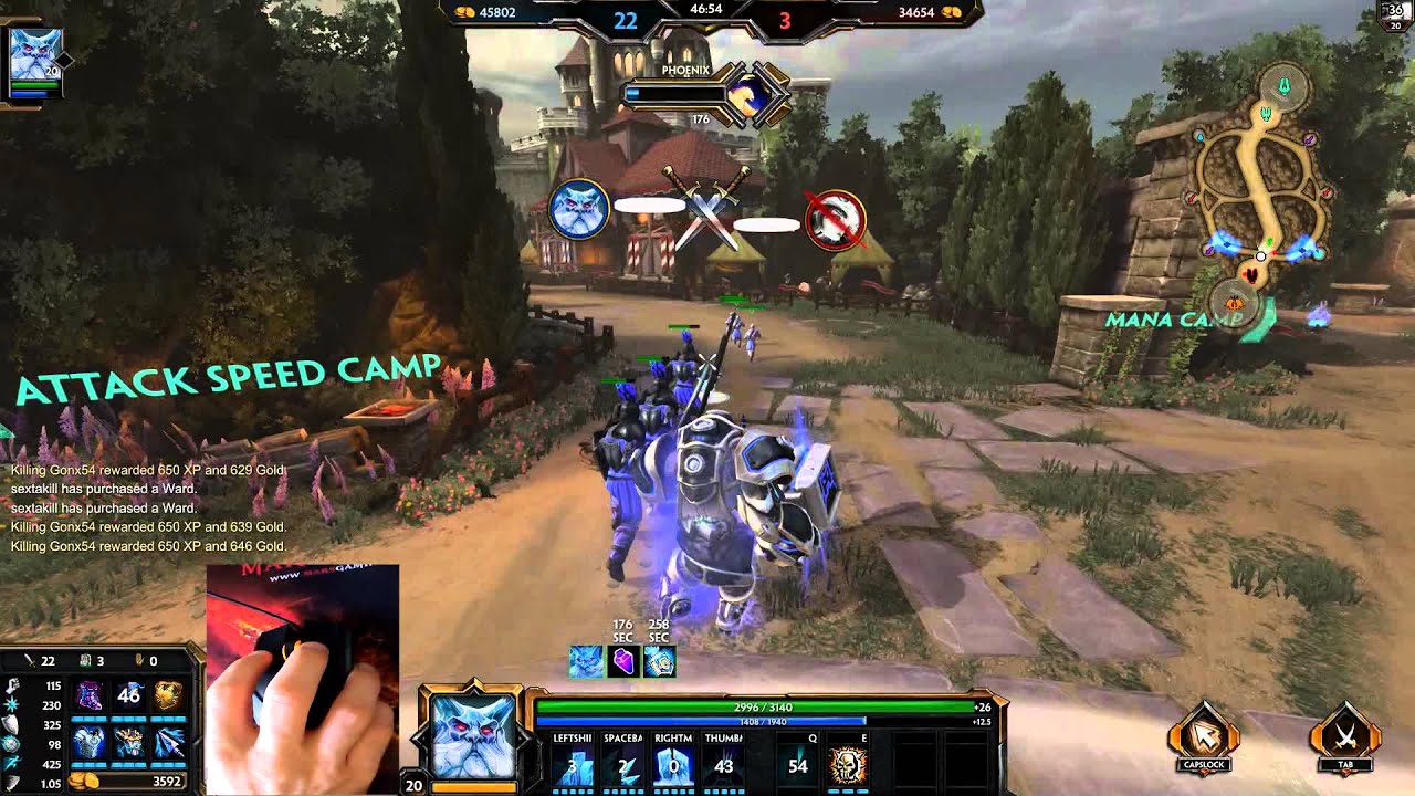 SMITE – Key bindings Tutorial (for PC Keyboard) - with EN/ES/RO audio ...