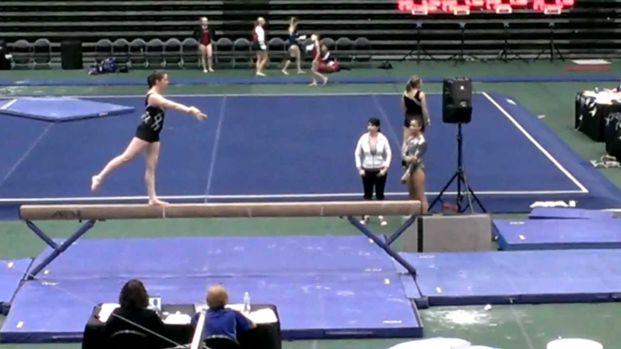 Jennifer Wardlow Blumig - Beam at Nationals (9.375) - June 16, 2013 ...