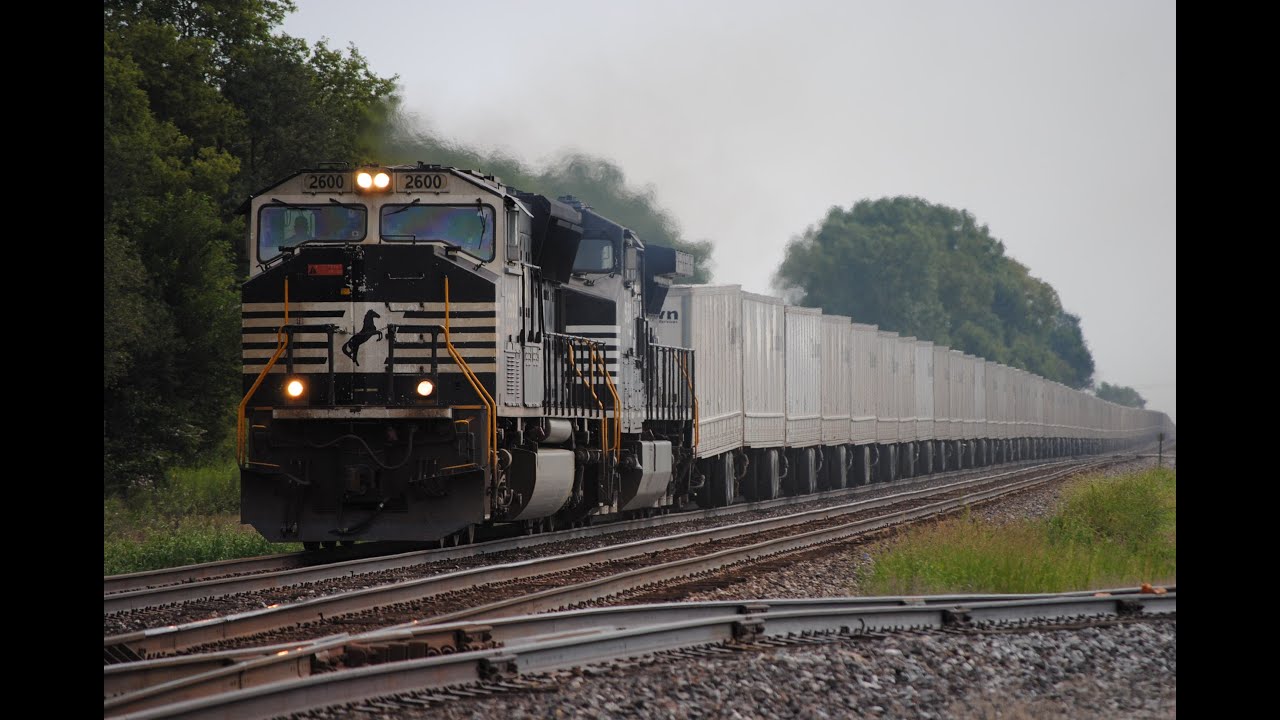 HD: Railfanning Norfolk Southern Trains - YouTube