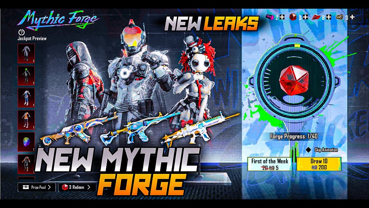 🔥PUBG Mythic Forge Event: New Gun Skins Revealed! | VEXOR OP Exclusive ...