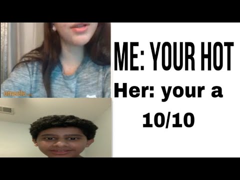 13 years old boy gets girls on Omegle