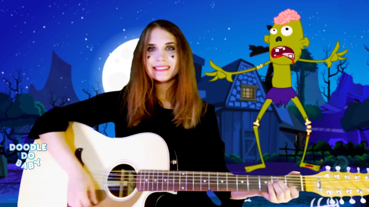 It's Halloween Night Spooky Song for Preschool Kids by Doodle Doo Baby ...