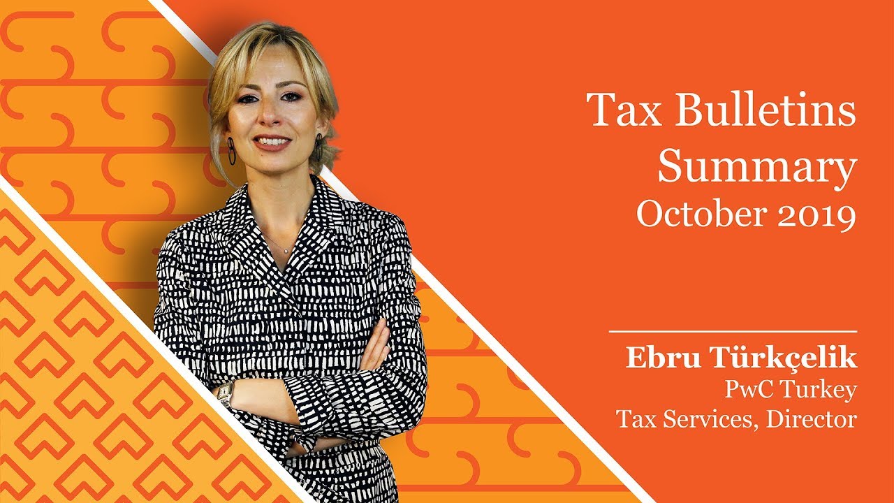 Tax bulletins summary - October 2019 - YouTube