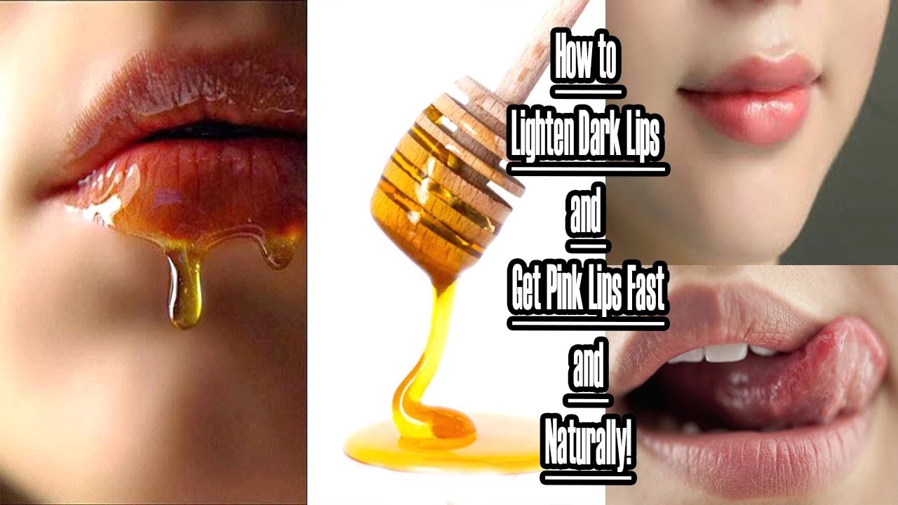 How to Lighten Dark Lips and Get Pink Lips Fast and Naturally! - YouTube