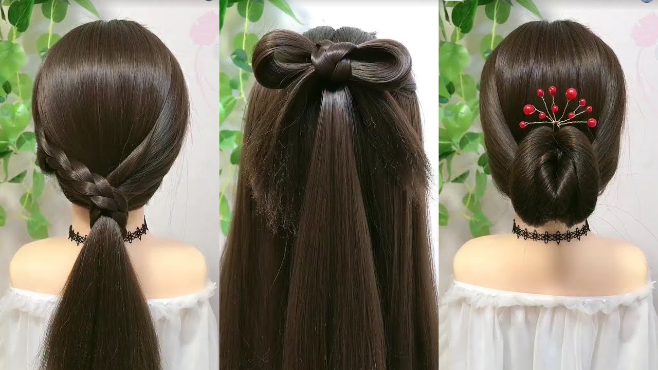 Simple advanced hairstyles tutorials step by step | Easy hairstyles for ...