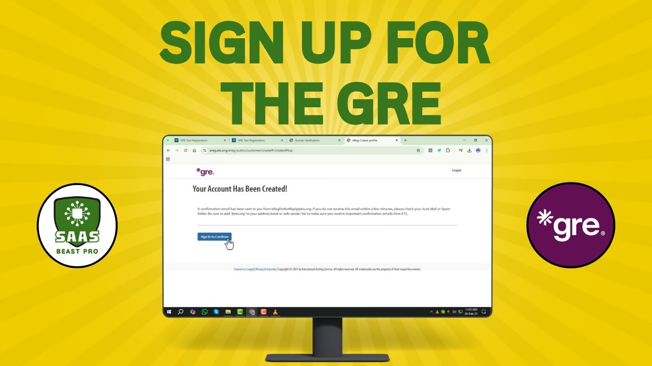 How to Sign Up for the GRE - Step-by-Step Guide [2025] - YouTube