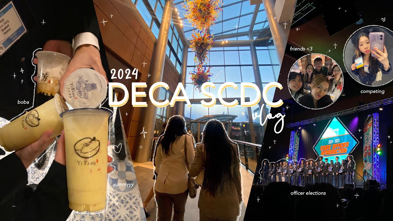 *competing* at washington DECA SCDC 2024 vlog | junior year 💙 - YouTube