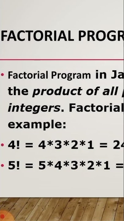 Factorial of a number Short | Malayalam Tutorial - YouTube