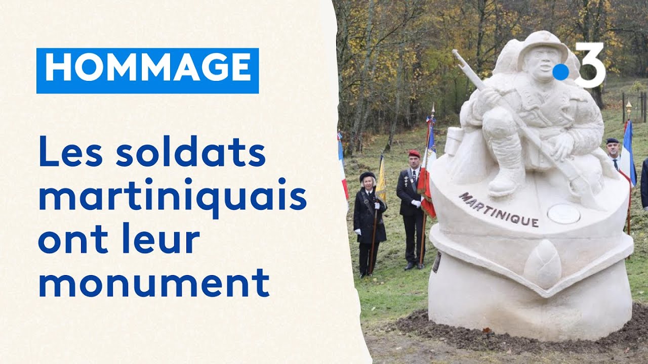 Monument aux morts, en hommage aux soldats martiniquais de la première ...
